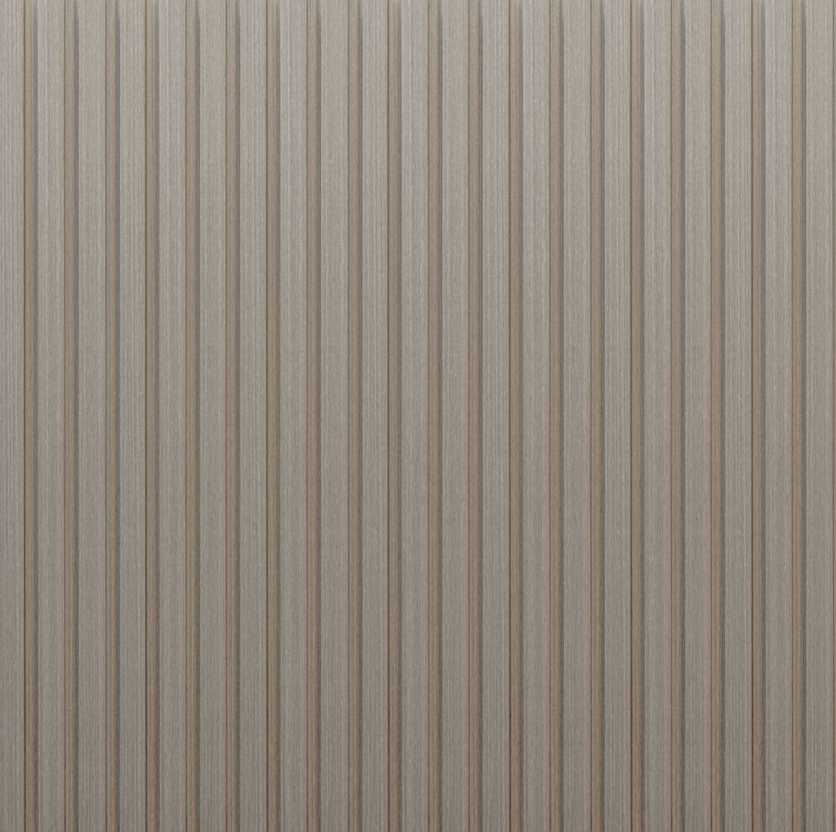 PVC Thermo-Slat Wall Panel - Ash Grey