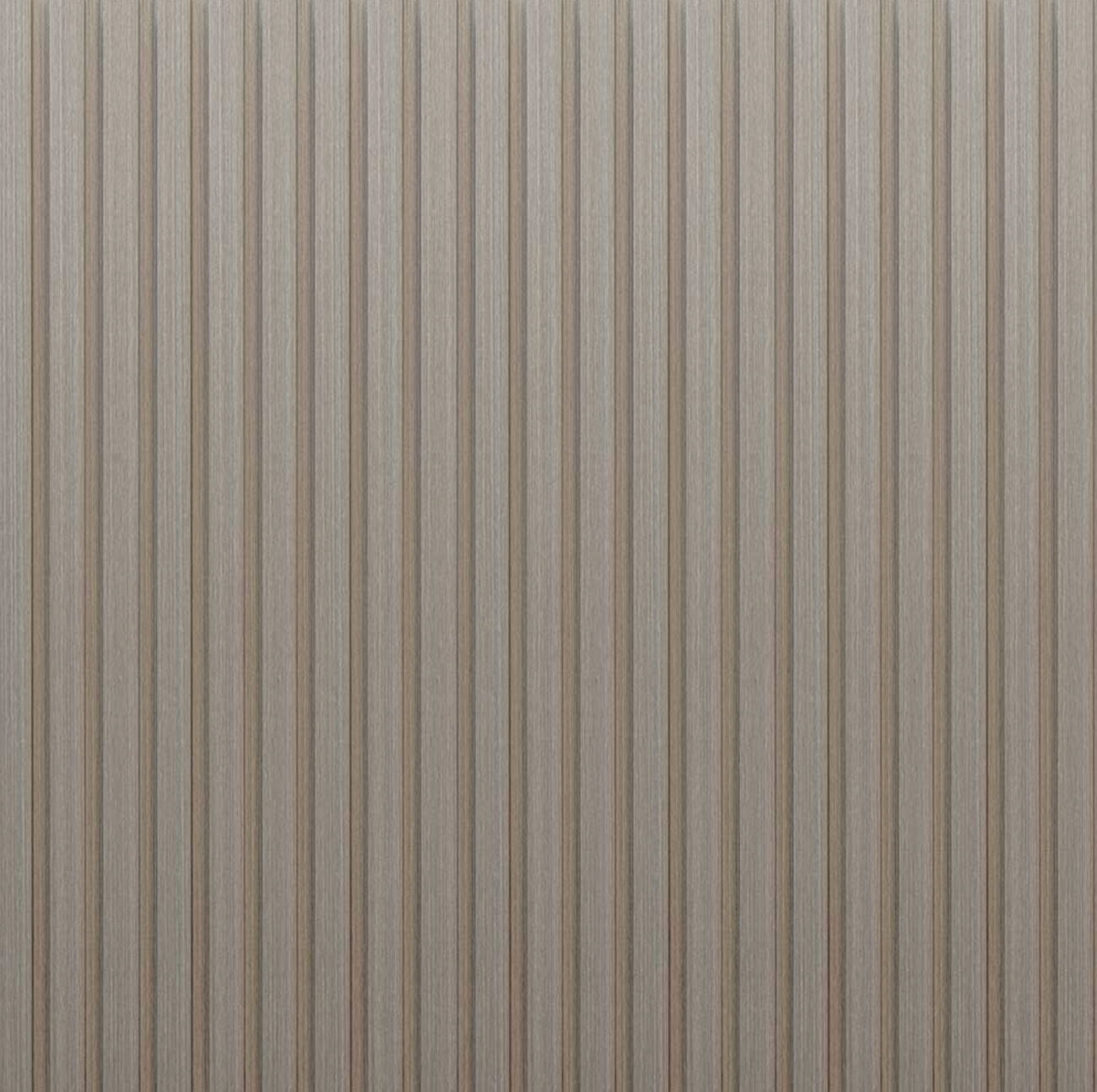 PVC Thermo-Slat Wall Panel - Ash Grey
